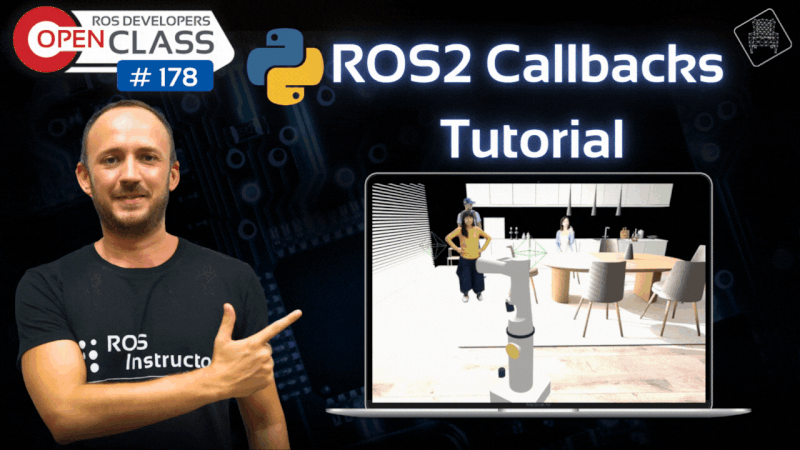 The Construct on LinkedIn: #python #ros2 #callbacks The Construct on LinkedIn: #python #ros2 #callbacks