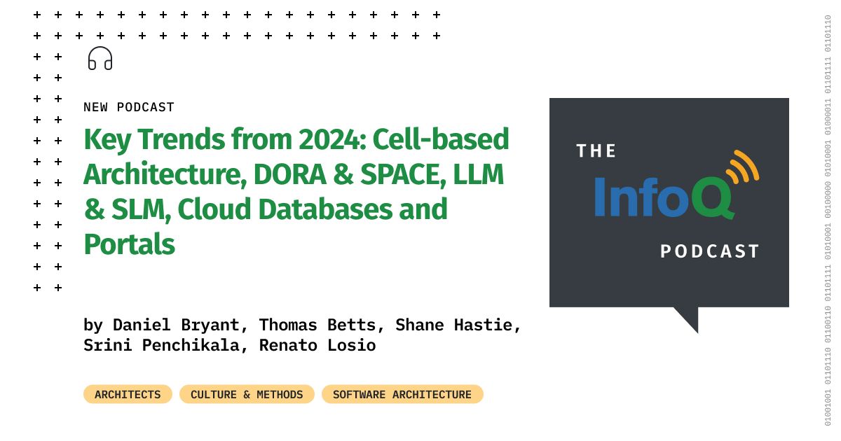 InfoQ on LinkedIn: #infoq #podcast #softwaretrends #ai #devops # ... InfoQ on LinkedIn: #infoq #podcast #softwaretrends #ai #devops # ...
