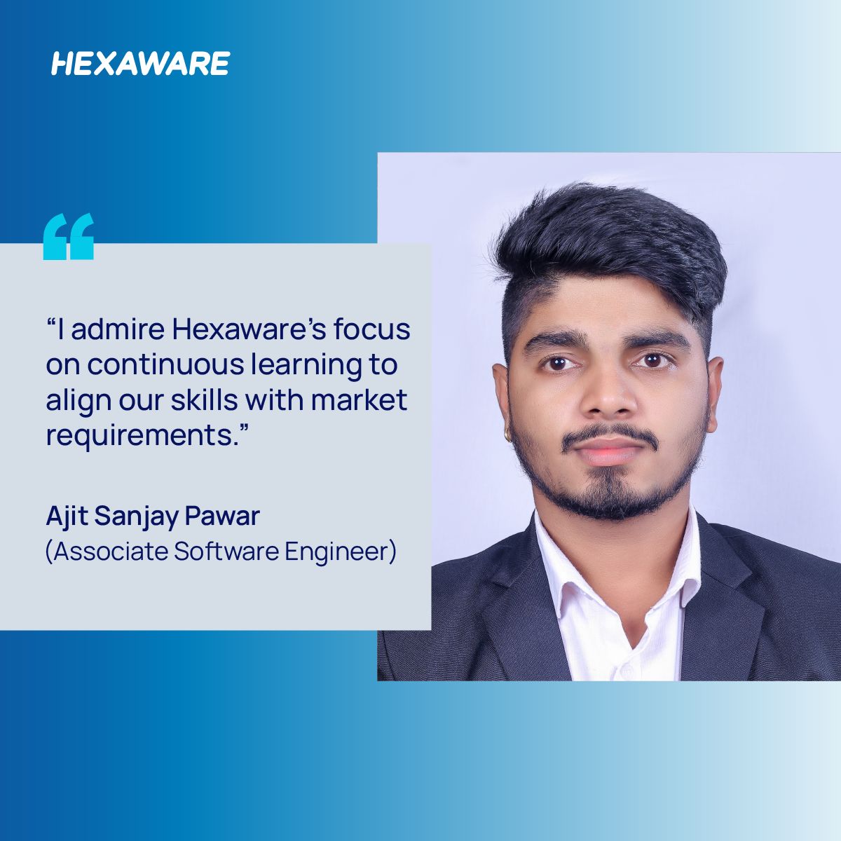 Ajit Pawar on LinkedIn: #hexaware Ajit Pawar on LinkedIn: #hexaware