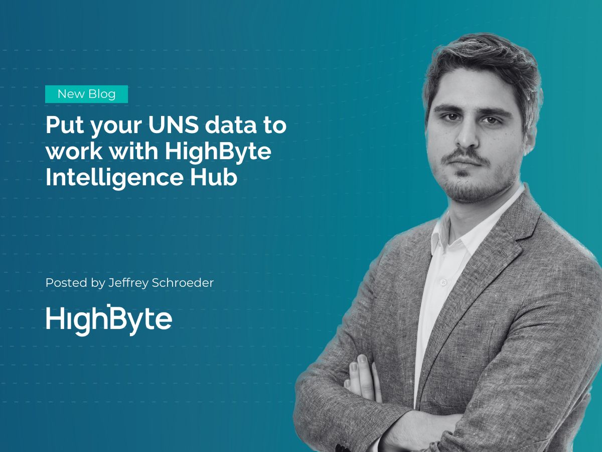 Introducing UNS design pattern and intelligence Hub version 3.3 ... Introducing UNS design pattern and intelligence Hub version 3.3 ...