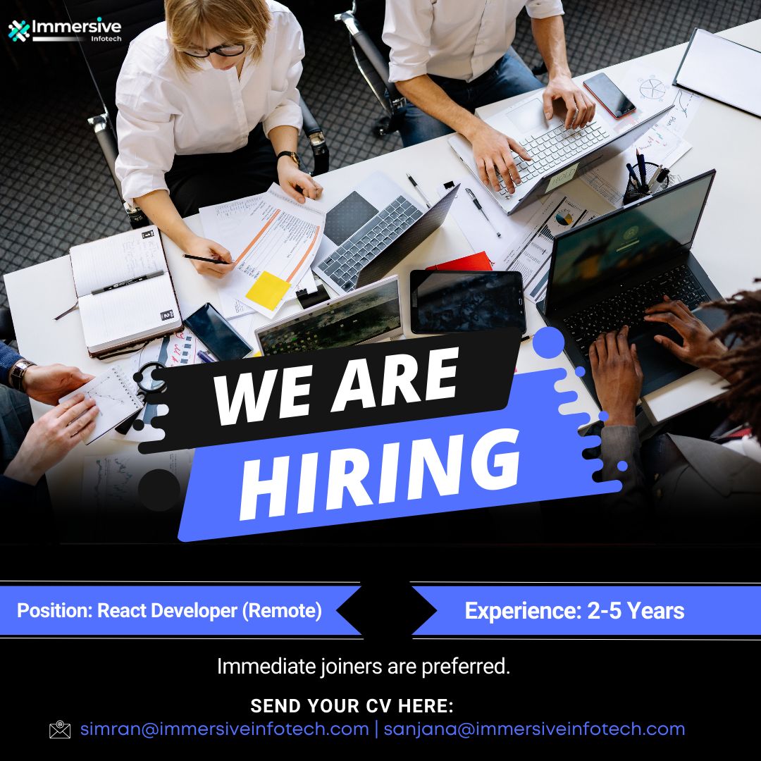 Immersive Infotech Pvt. Ltd. on LinkedIn: #immersiveinfotech #immersive ... Immersive Infotech Pvt. Ltd. on LinkedIn: #immersiveinfotech #immersive ...