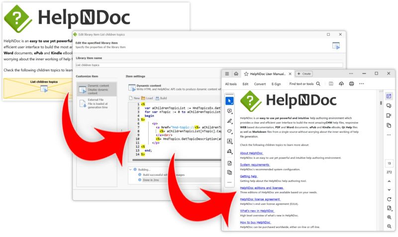 HelpNDoc on LinkedIn: Introducing Groundbreaking Dynamic Content ... HelpNDoc on LinkedIn: Introducing Groundbreaking Dynamic Content ...