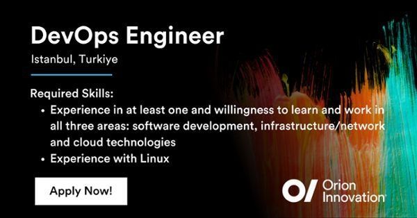 Orion Innovation Turkey on LinkedIn: #devopsengineer #devops #job # ... Orion Innovation Turkey on LinkedIn: #devopsengineer #devops #job # ...