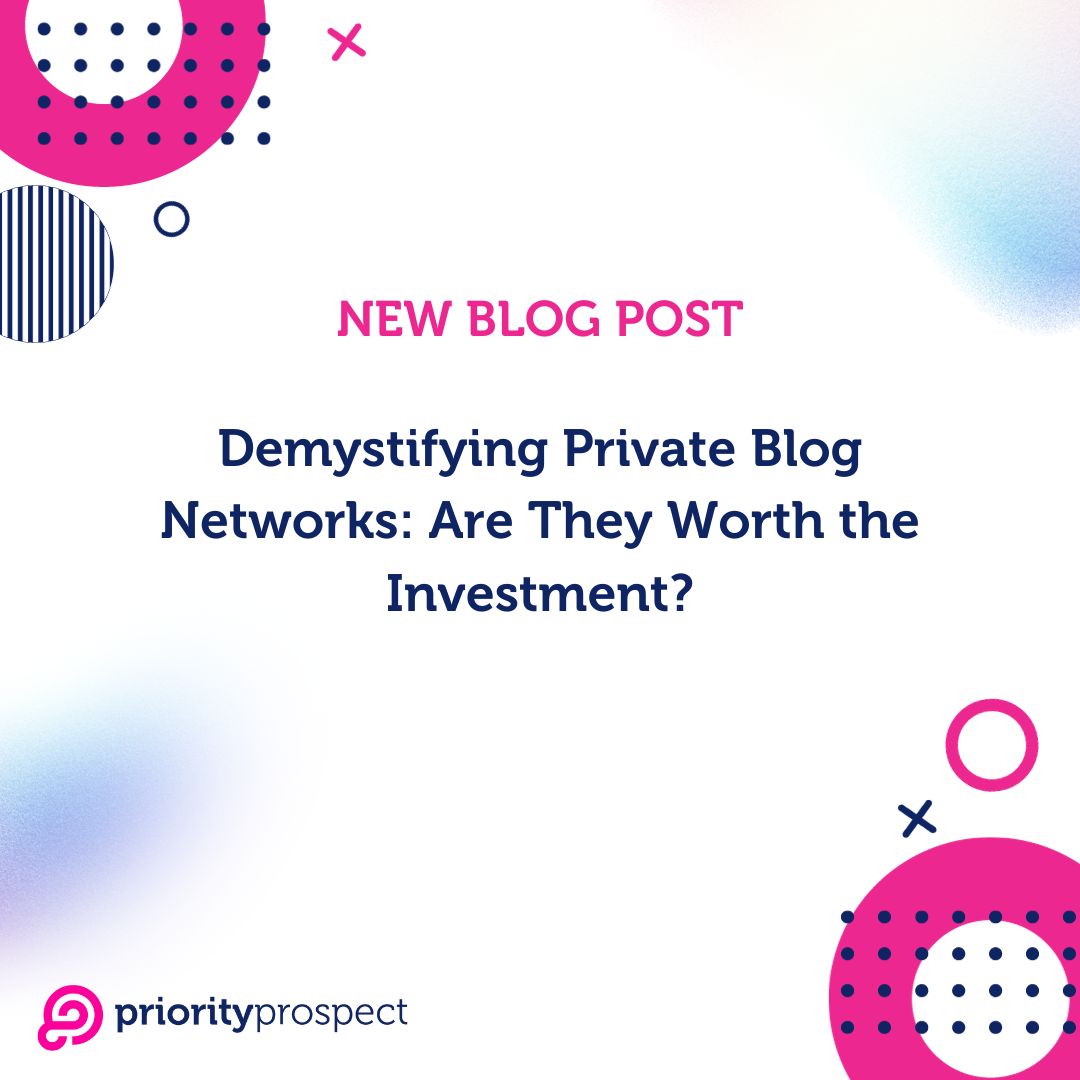 Priority Prospect OÜ on LinkedIn: Demystifying Private Blog Networks ... Priority Prospect OÜ on LinkedIn: Demystifying Private Blog Networks ...