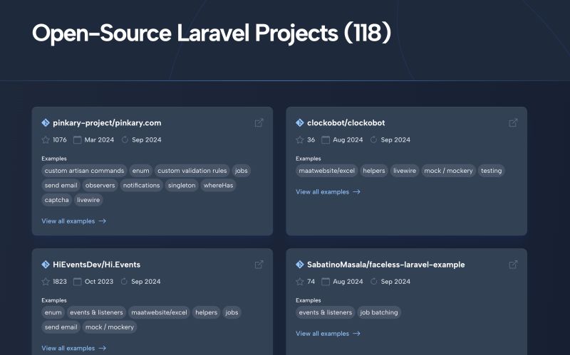 Povilas Korop on LinkedIn: Added Pinkary to the list of Laravel open ... Povilas Korop on LinkedIn: Added Pinkary to the list of Laravel open ...