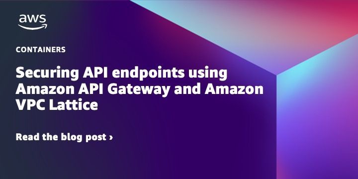 Alex Pulver on LinkedIn: Securing API endpoints using Amazon API ... Alex Pulver on LinkedIn: Securing API endpoints using Amazon API ...