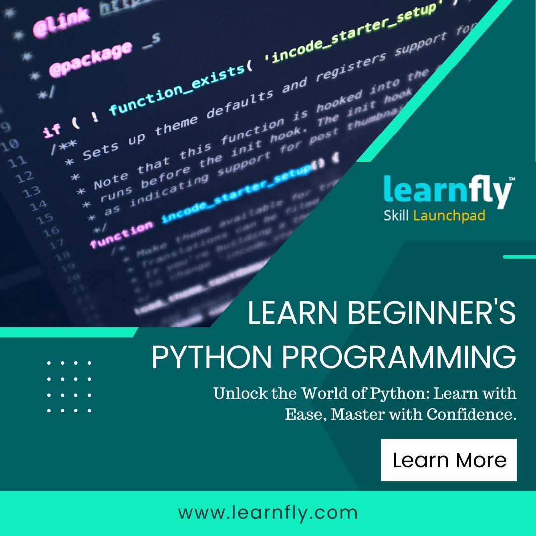 Learn Python with Learnfly | Learnfly™ posted on the topic | LinkedIn Learn Python with Learnfly | Learnfly™ posted on the topic | LinkedIn