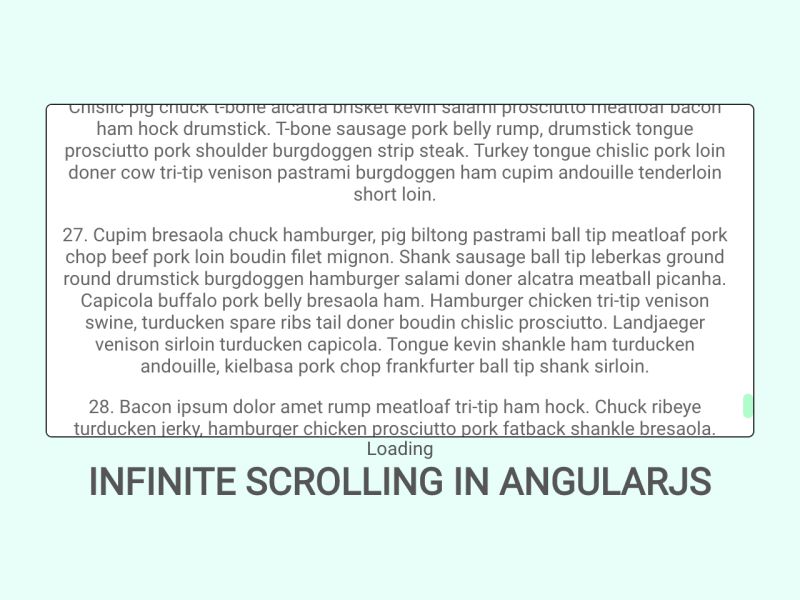 Infinite Scroll in AngularJS Code With Example | CodePel Web Design Codes Infinite Scroll in AngularJS Code With Example | CodePel Web Design Codes