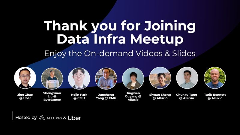 Data Infra Meetup: Uber, ByteDance, Alluxio | Alluxio posted on the ... Data Infra Meetup: Uber, ByteDance, Alluxio | Alluxio posted on the ...