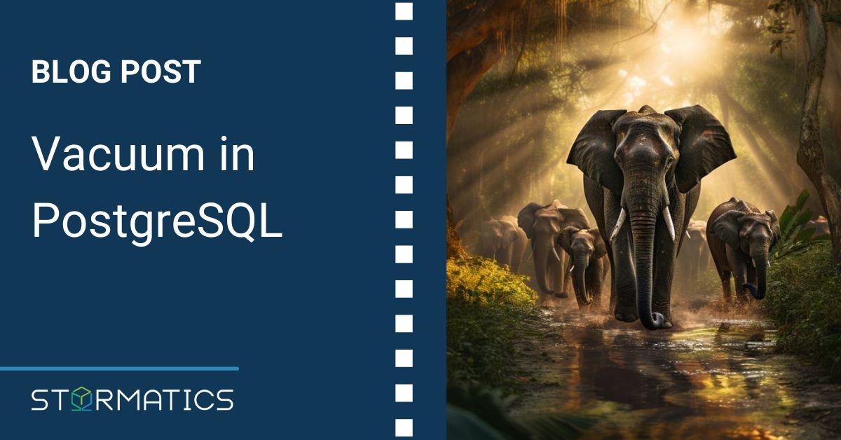 PostgreSQL: What is vacuum and why does it matter? | Stormatics posted ... PostgreSQL: What is vacuum and why does it matter? | Stormatics posted ...