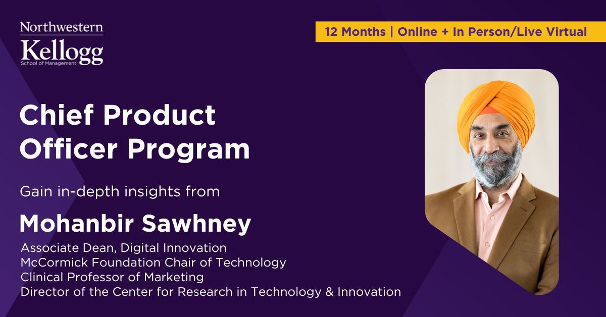 Kellogg Executive Education | Chief Product Officer Program on LinkedIn ... Kellogg Executive Education | Chief Product Officer Program on LinkedIn ...