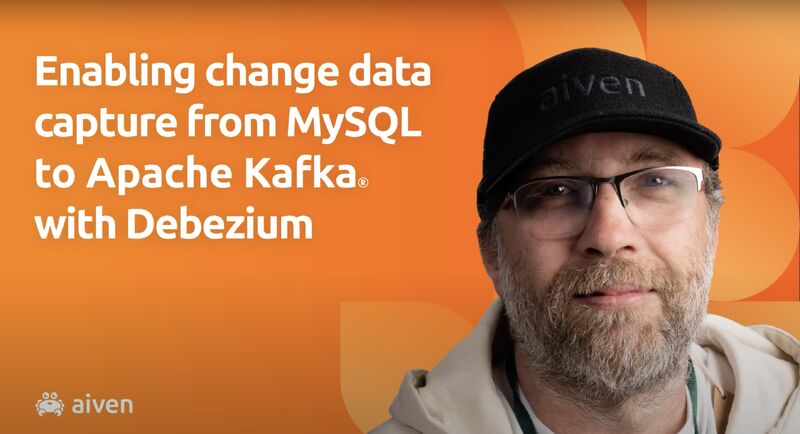 Aiven on LinkedIn: Enabling change data capture from MySQL to Apache ... Aiven on LinkedIn: Enabling change data capture from MySQL to Apache ...