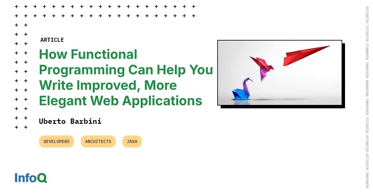 InfoQ on LinkedIn: #FunctionalProgramming might seem intimidating or ... InfoQ on LinkedIn: #FunctionalProgramming might seem intimidating or ...
