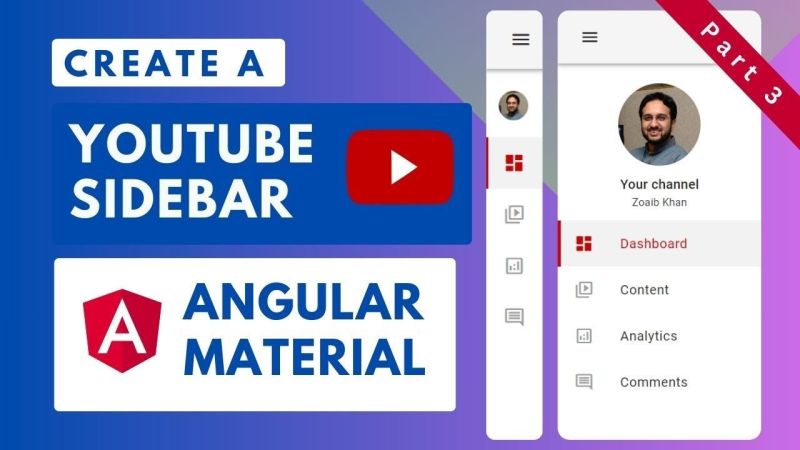 Zoaib Khan on LinkedIn: Create a YouTube sidebar clone with Angular ... Zoaib Khan on LinkedIn: Create a YouTube sidebar clone with Angular ...
