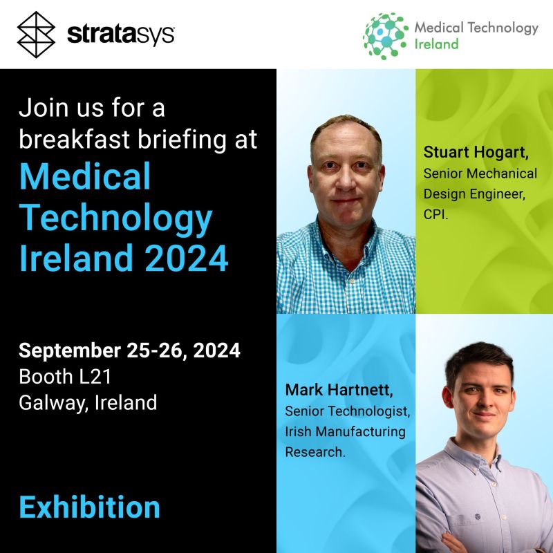 Stratasys Healthcare on LinkedIn: 📢 Join us at Medical Technology ... Stratasys Healthcare on LinkedIn: 📢 Join us at Medical Technology ...