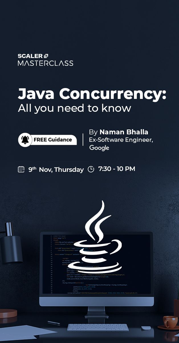 Scaler on LinkedIn: Master Java Concurrency & Multithreading Scaler on LinkedIn: Master Java Concurrency & Multithreading