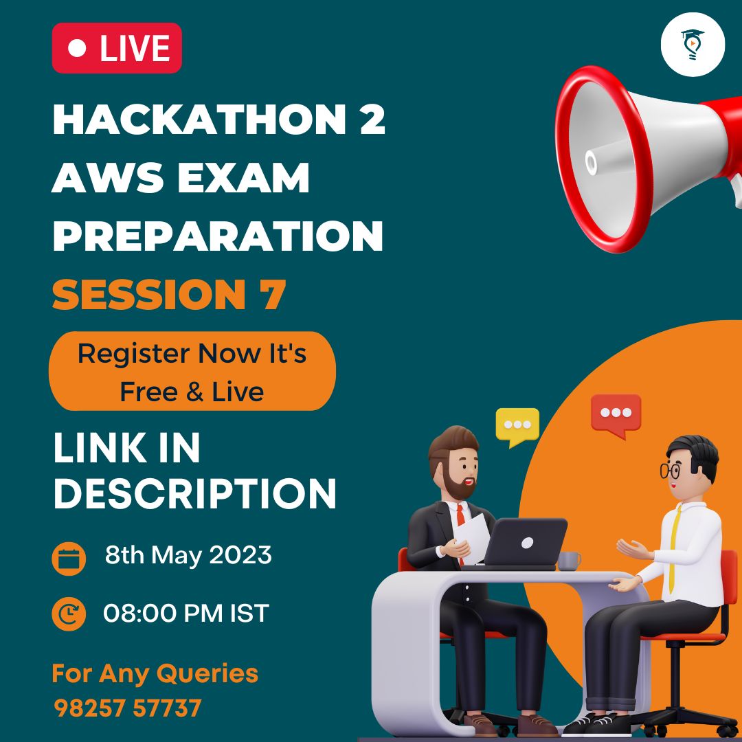 CloudFolks HUB on LinkedIn: CloudFolks HUB AWS Exam Preparation ... CloudFolks HUB on LinkedIn: CloudFolks HUB AWS Exam Preparation ...