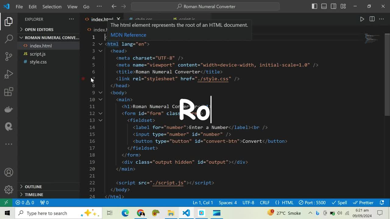 Completed a JavaScript project with Roman numbers | Ghulam Mustafa ... Completed a JavaScript project with Roman numbers | Ghulam Mustafa ...