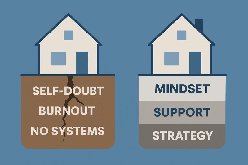 You can’t build wealth if you’re constantly rebuilding your confidence ... You can’t build wealth if you’re constantly rebuilding your confidence ...