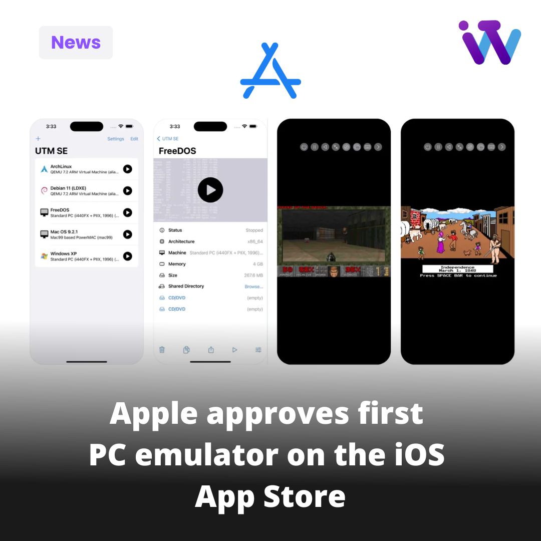 UTM SE: Apple approves PC emulator | InsideTechWorld posted on the ... UTM SE: Apple approves PC emulator | InsideTechWorld posted on the ...