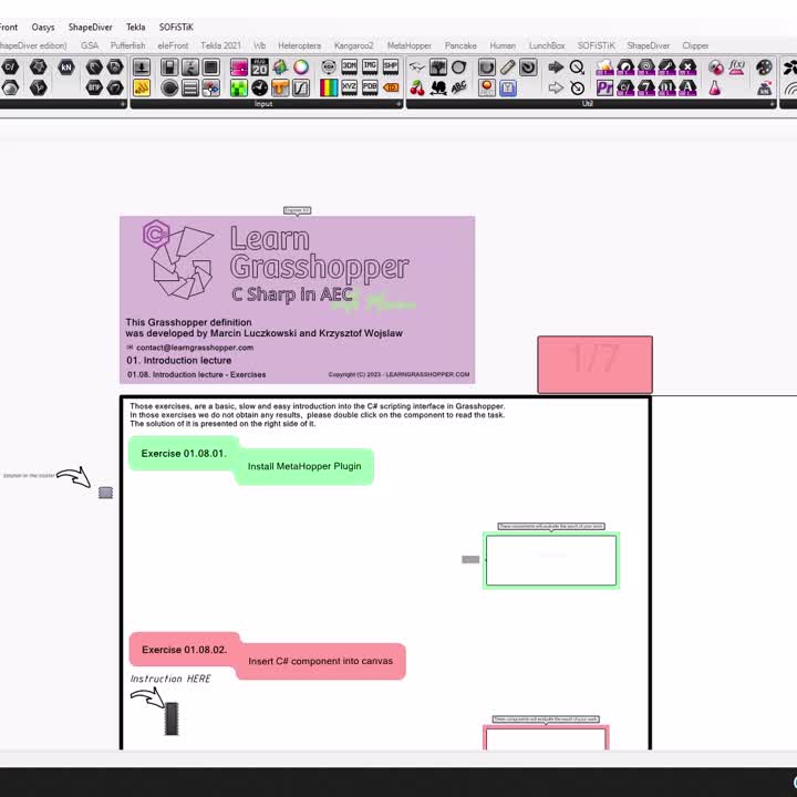 Learn Grasshopper on LinkedIn: #grasshopper #aec #engineer #programming Learn Grasshopper on LinkedIn: #grasshopper #aec #engineer #programming