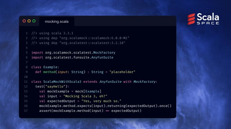Scala Space on LinkedIn: #scalamock #scala Scala Space on LinkedIn: #scalamock #scala