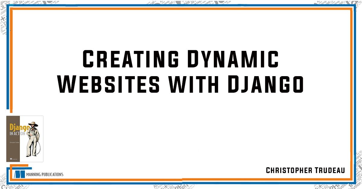 Manning Publications Co. on LinkedIn: Creating Dynamic Websites with ... Manning Publications Co. on LinkedIn: Creating Dynamic Websites with ...