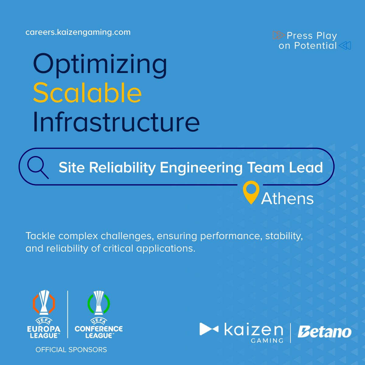 Kaizen Gaming on LinkedIn: Site Reliability Engineering | DevOps Team Lead Kaizen Gaming on LinkedIn: Site Reliability Engineering | DevOps Team Lead