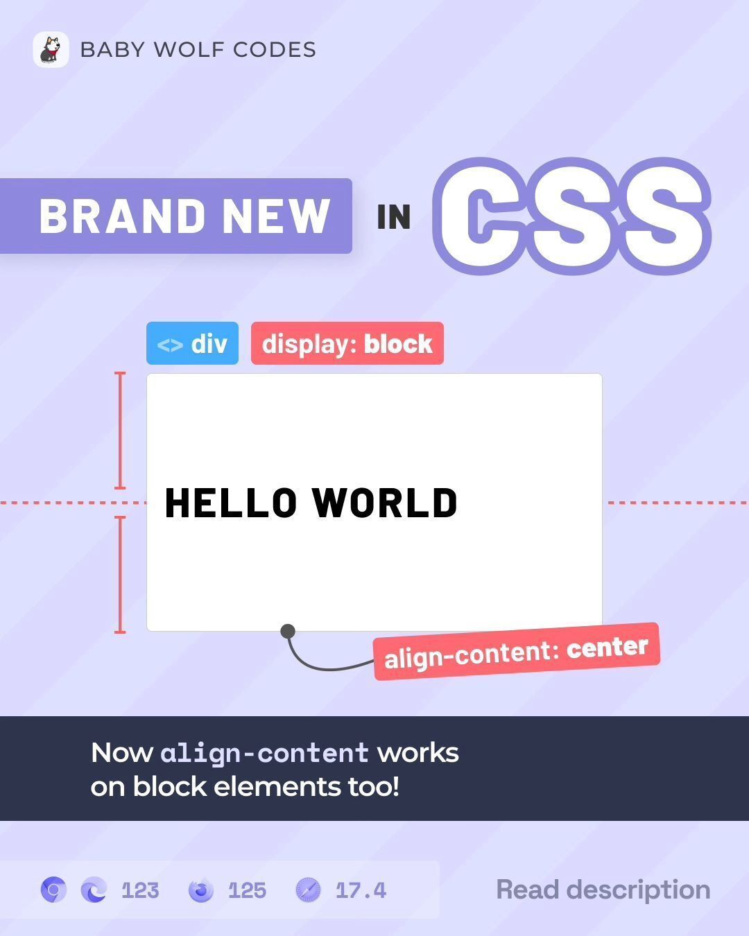 Danial Habib ๐จ๐ผโ๐ป on LinkedIn: Now you can Vertically center content ... Danial Habib ๐จ๐ผโ๐ป on LinkedIn: Now you can Vertically center content ...