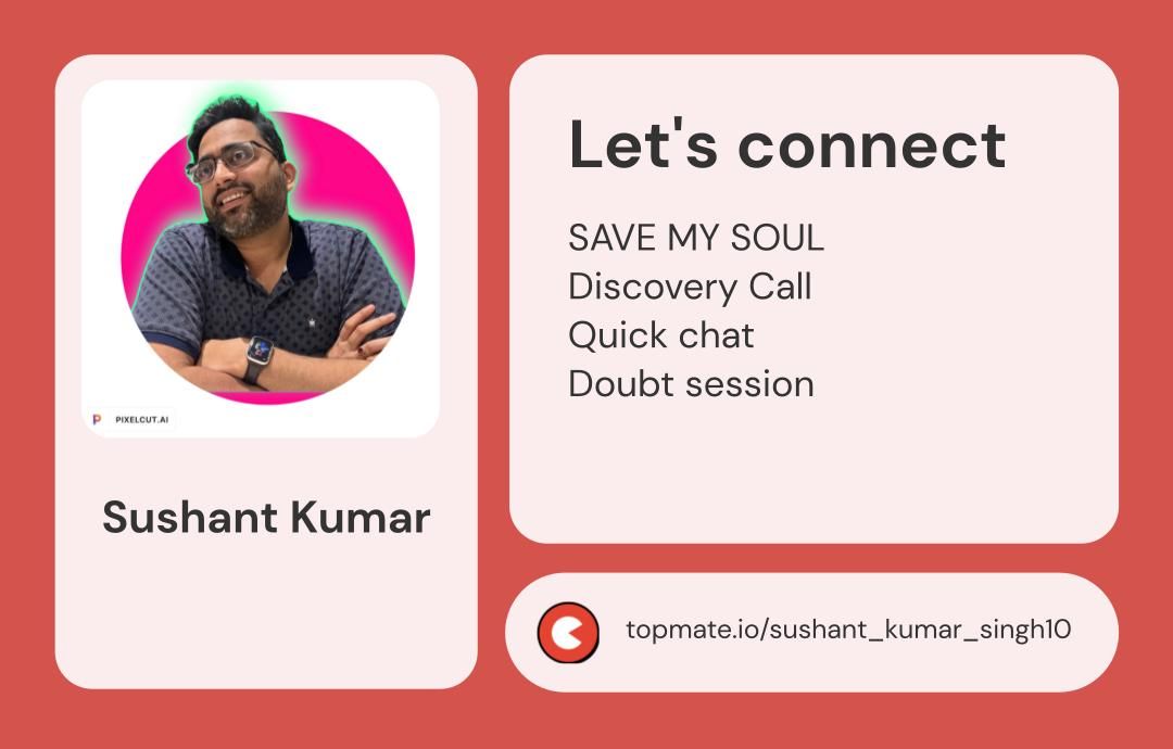 Sushant Kumar Singh on LinkedIn: Sushant Kumar Singh Sushant Kumar Singh on LinkedIn: Sushant Kumar Singh