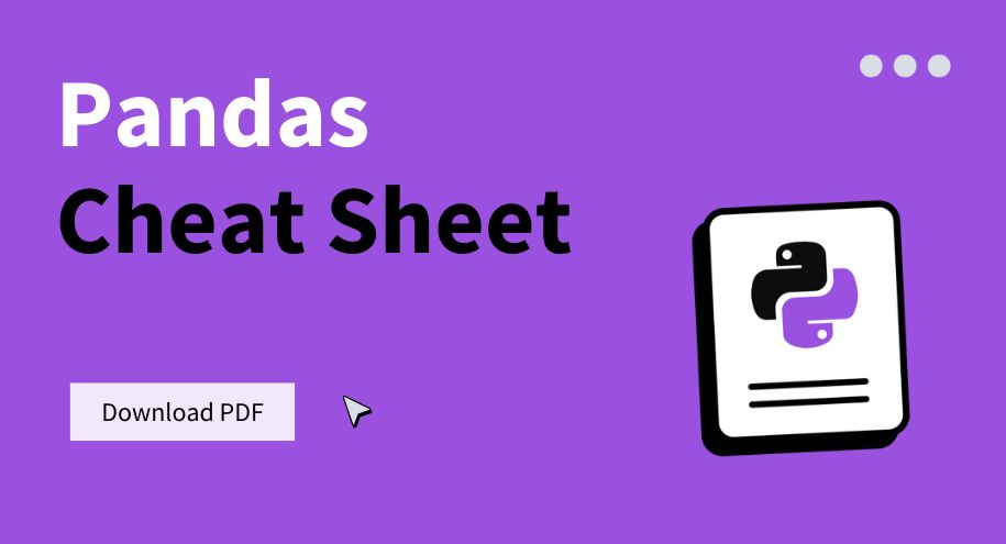 Dataquest.io on LinkedIn: Boost your data skills with our Pandas Cheat ... Dataquest.io on LinkedIn: Boost your data skills with our Pandas Cheat ...