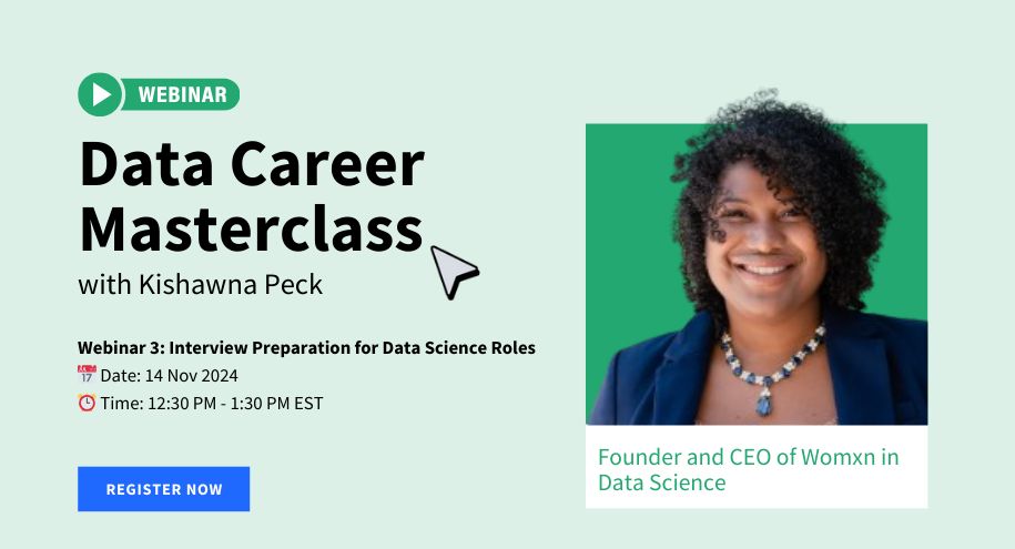 Dataquest.io on LinkedIn: Join Kishawna Peck, CEO of Womxn in Data ... Dataquest.io on LinkedIn: Join Kishawna Peck, CEO of Womxn in Data ...