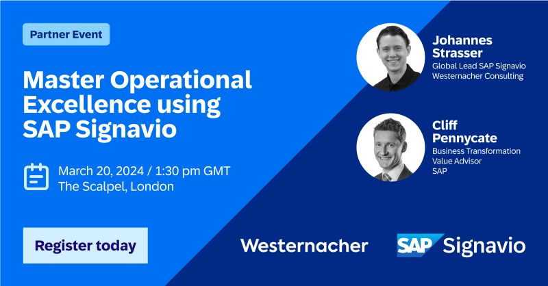 SAP Signavio on LinkedIn: Master Operational Excellence using SAP Signavio SAP Signavio on LinkedIn: Master Operational Excellence using SAP Signavio