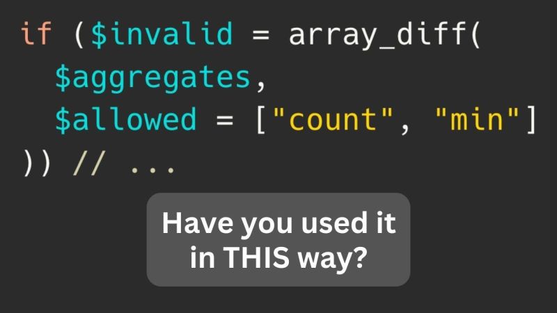 Povilas Korop on LinkedIn: 3-in-1 PHP Tip: Array Diff, Exception ... Povilas Korop on LinkedIn: 3-in-1 PHP Tip: Array Diff, Exception ...