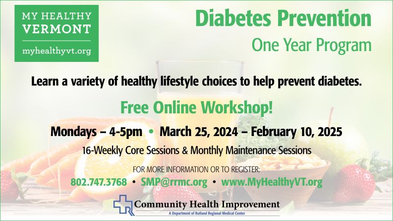Rutland Regional will be running a FREE online workshop for Diabetes ... Rutland Regional will be running a FREE online workshop for Diabetes ...