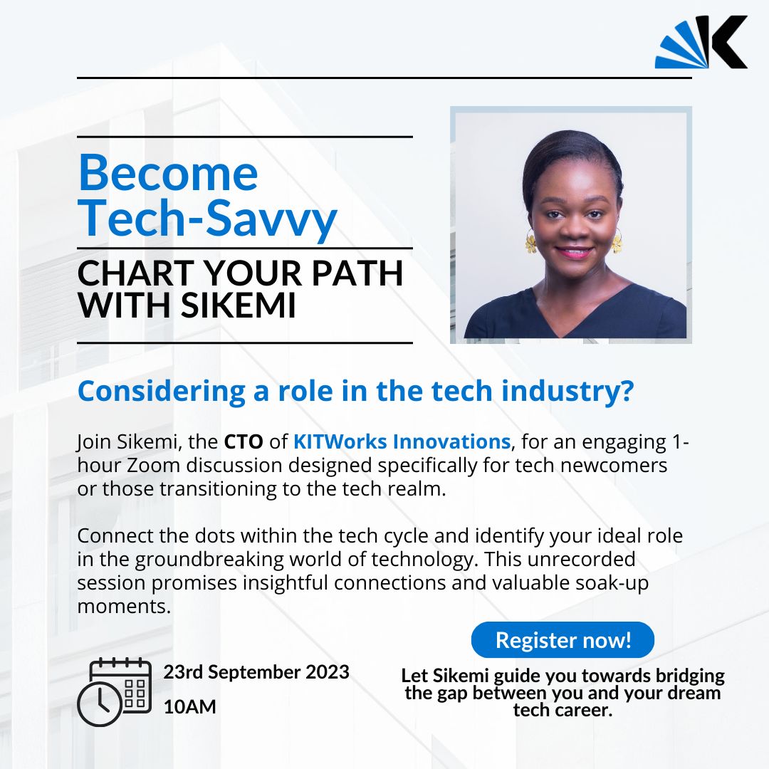 Sikemi Tayo on LinkedIn: Are you an aspiring tech professional or an ... Sikemi Tayo on LinkedIn: Are you an aspiring tech professional or an ...