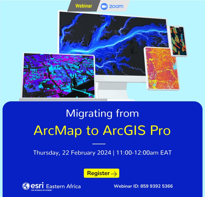 Esri Eastern Africa on LinkedIn: Webinar- Migrating from ArcMap to ... Esri Eastern Africa on LinkedIn: Webinar- Migrating from ArcMap to ...