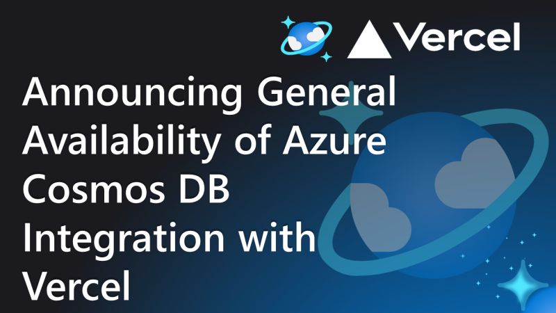 Jay Gordon on LinkedIn: Announcing General Availability of Azure Cosmos ... Jay Gordon on LinkedIn: Announcing General Availability of Azure Cosmos ...