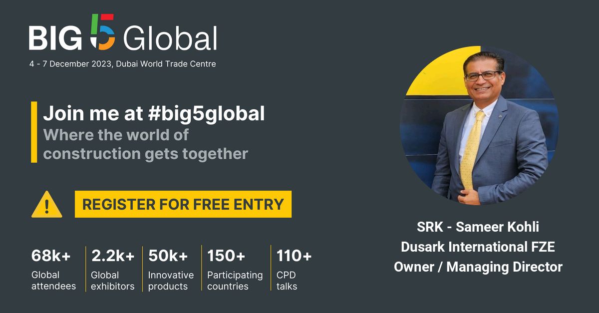 SRK - Sameer Kohli on LinkedIn: Big 5 Global SRK - Sameer Kohli on LinkedIn: Big 5 Global