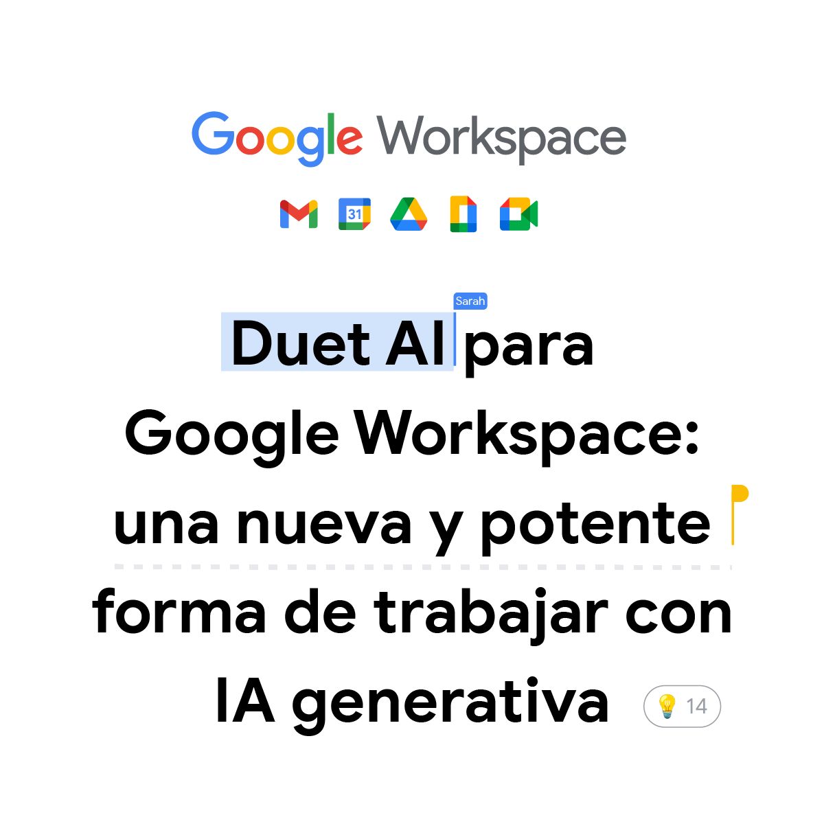 Google Workspace en LinkedIn: Duet AI para Google Workspace: una nueva ... Google Workspace en LinkedIn: Duet AI para Google Workspace: una nueva ...