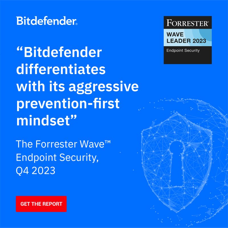 Bitdefender on LinkedIn: Bitdefender – Leader in Forester Wave Endpoint ... Bitdefender on LinkedIn: Bitdefender – Leader in Forester Wave Endpoint ...