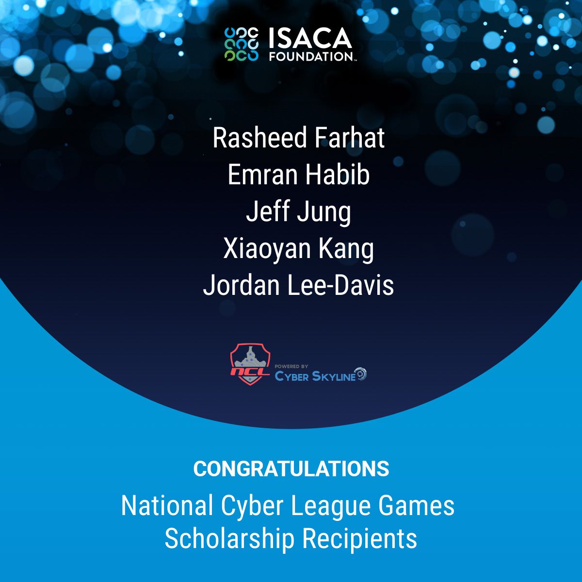 ISACA Foundation on LinkedIn: #isacascholarships ISACA Foundation on LinkedIn: #isacascholarships
