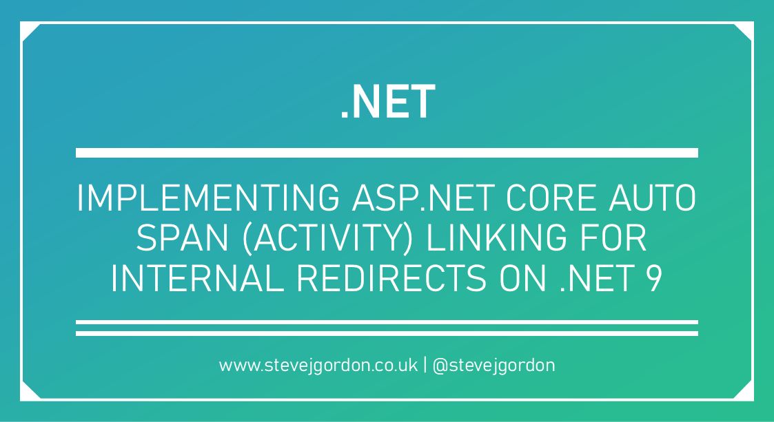 PauloMorgado.NET on LinkedIn: Implementing ASP.NET Core Automatic Span ... PauloMorgado.NET on LinkedIn: Implementing ASP.NET Core Automatic Span ...