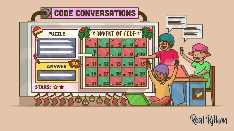 Real Python on LinkedIn: Advent of Code: Solving Puzzles With Python ... Real Python on LinkedIn: Advent of Code: Solving Puzzles With Python ...