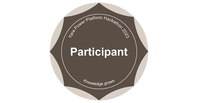 Fabiana Barbosa on LinkedIn: Yara Power Platform Hackathon 2023 ... Fabiana Barbosa on LinkedIn: Yara Power Platform Hackathon 2023 ...