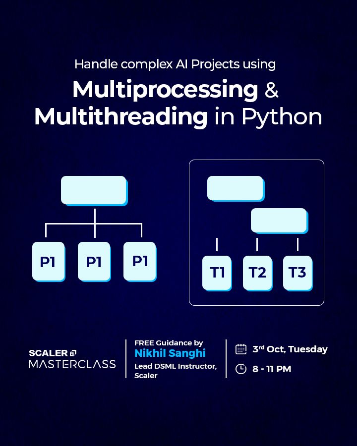 Dr Rajesh T on LinkedIn: Multiprocessing & Multithreading in Python Dr Rajesh T on LinkedIn: Multiprocessing & Multithreading in Python