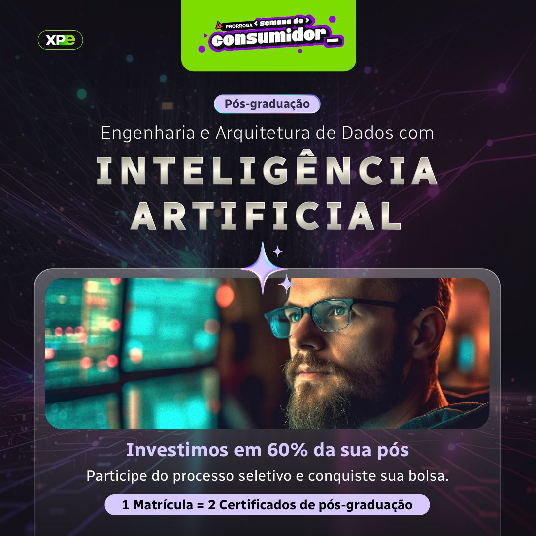 XP Educação no LinkedIn: Pós em Engenharia e Arquitetura de Dados - EAD ... XP Educação no LinkedIn: Pós em Engenharia e Arquitetura de Dados - EAD ...