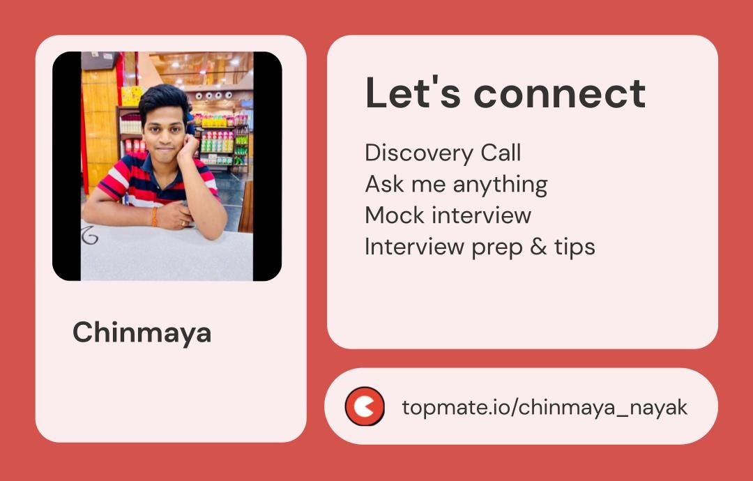 Chinmaya Nayak on LinkedIn: Chinmaya Nayak Chinmaya Nayak on LinkedIn: Chinmaya Nayak