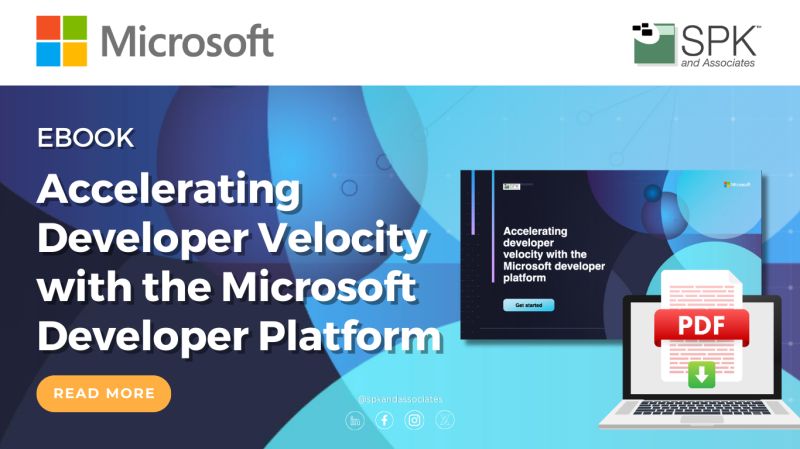 SPK and Associates LLC on LinkedIn: Accelerating Developer Velocity ... SPK and Associates LLC on LinkedIn: Accelerating Developer Velocity ...