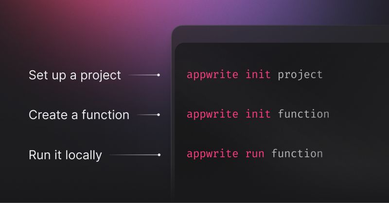 Appwrite on LinkedIn: With the Appwrite CLI, it’s easy to develop, test ... Appwrite on LinkedIn: With the Appwrite CLI, it’s easy to develop, test ...